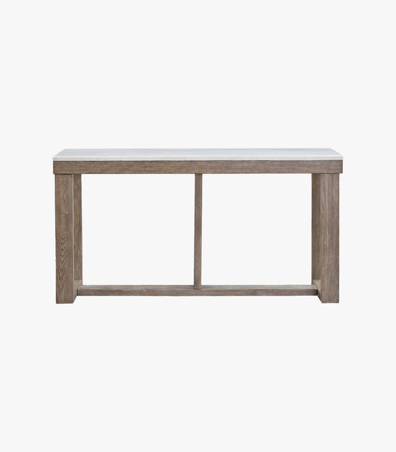 Consola Loyaska de madera color café – R. Torres Muebles